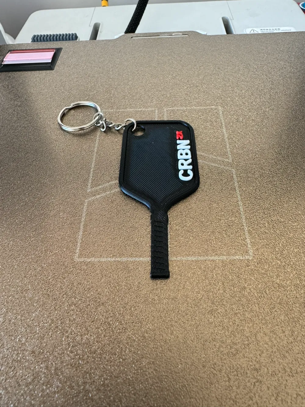 CRBN Paddle Keychain by suave - MakerWorld