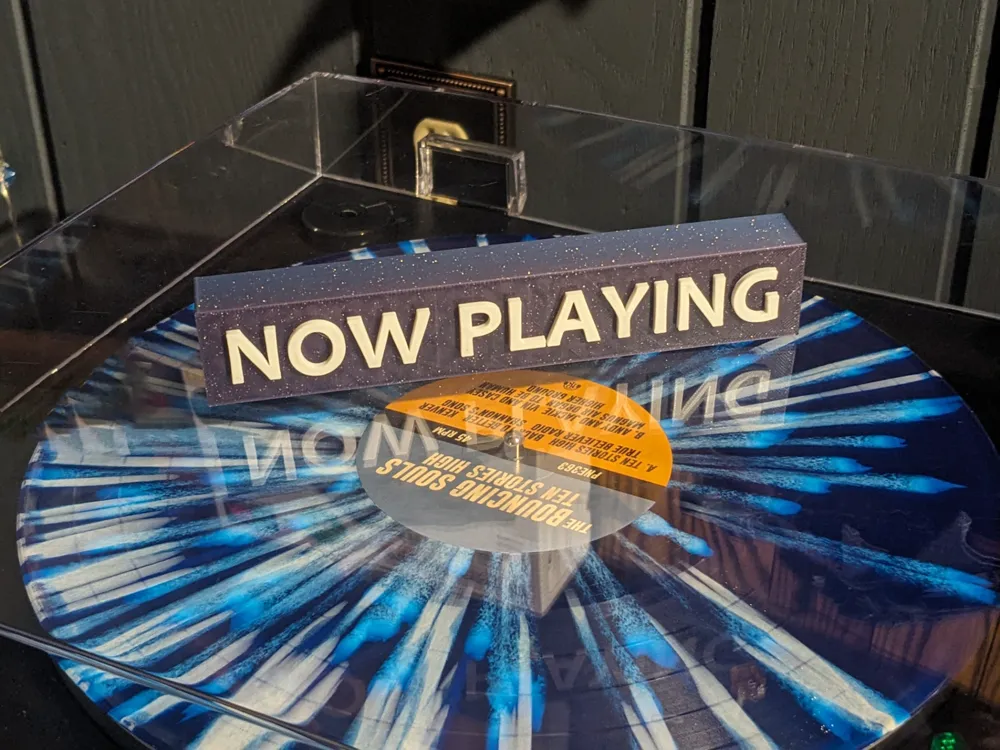 Now Playing Sign for Records and Record Players by Sleepyknight ...