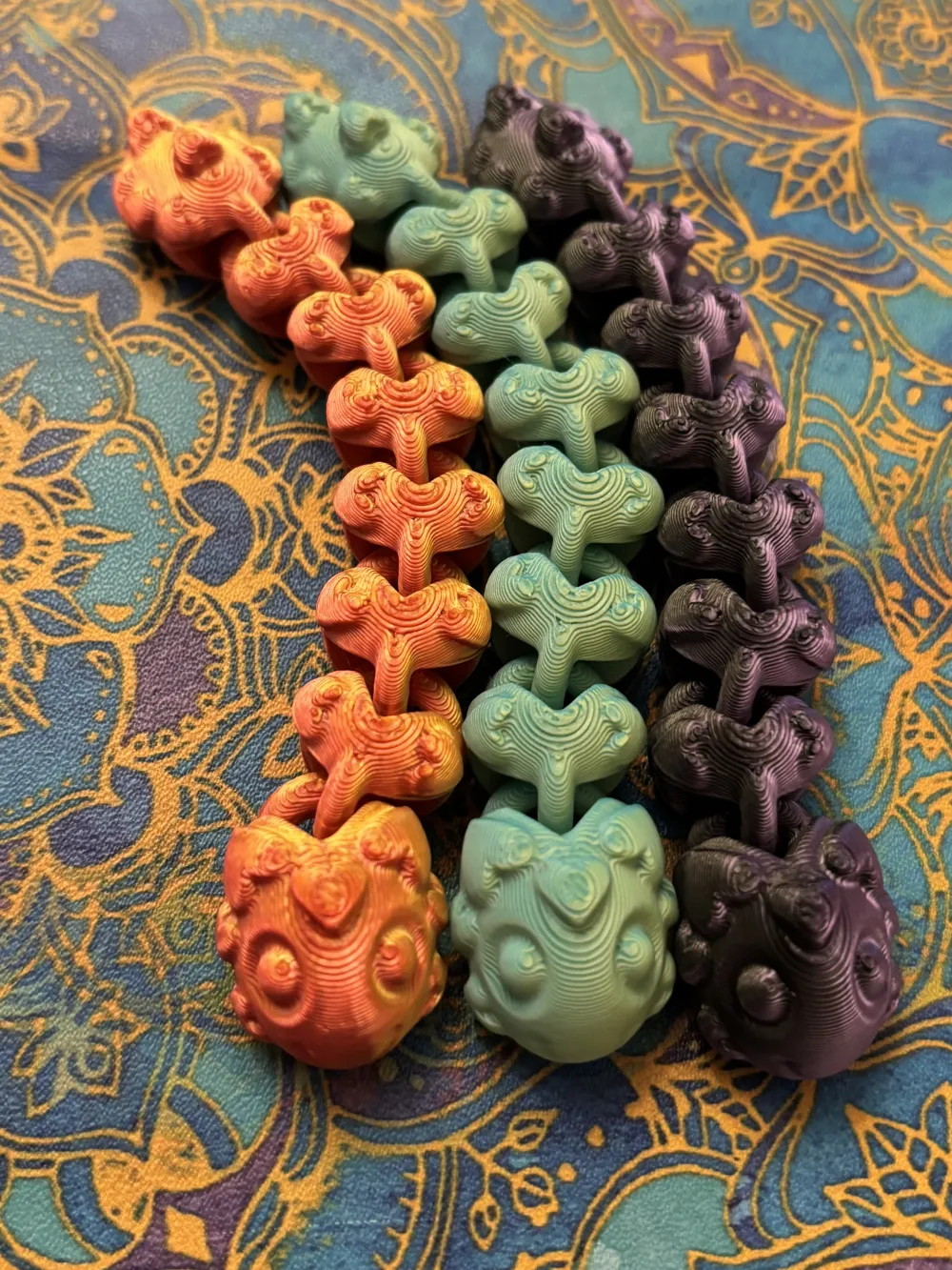 Cute Valentines Snakey Flexi - Free 3D Print Model - MakerWorld