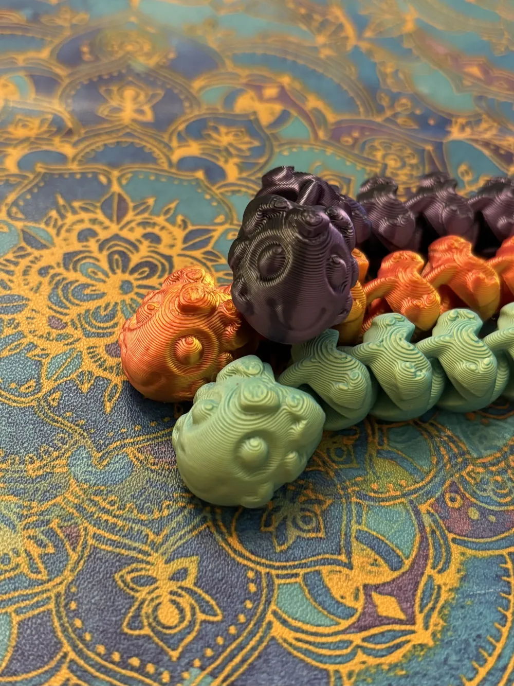 Cute Valentines Snakey Flexi - Free 3D Print Model - MakerWorld