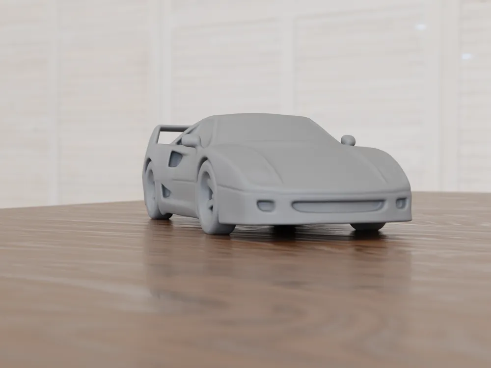 Ferrari F40 by Pro Models MakerWorld: Download Free 3D Models
