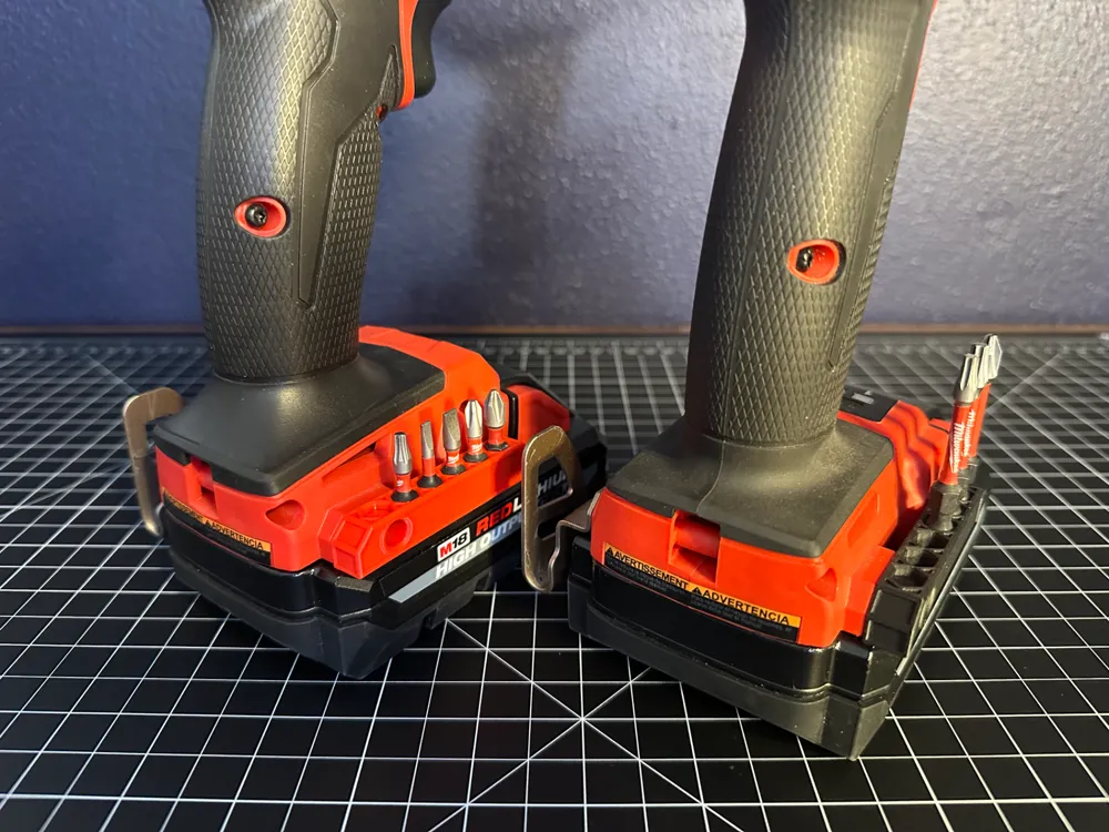 Rack'em Up - Milwaukee M18 Bit Holder by kcskrafts MakerWorld: Download ...