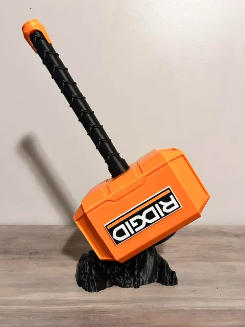 Ridgid Tools LOGO for Thor's Hammer by K3DPrint MakerWorld: Download ...