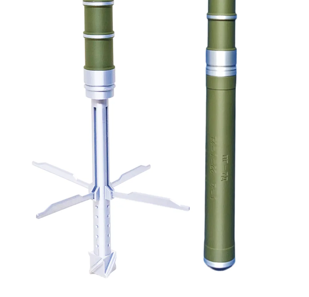 Life-size RPG Round with Folding Fins & Fin Cover by Rexi Labs ...