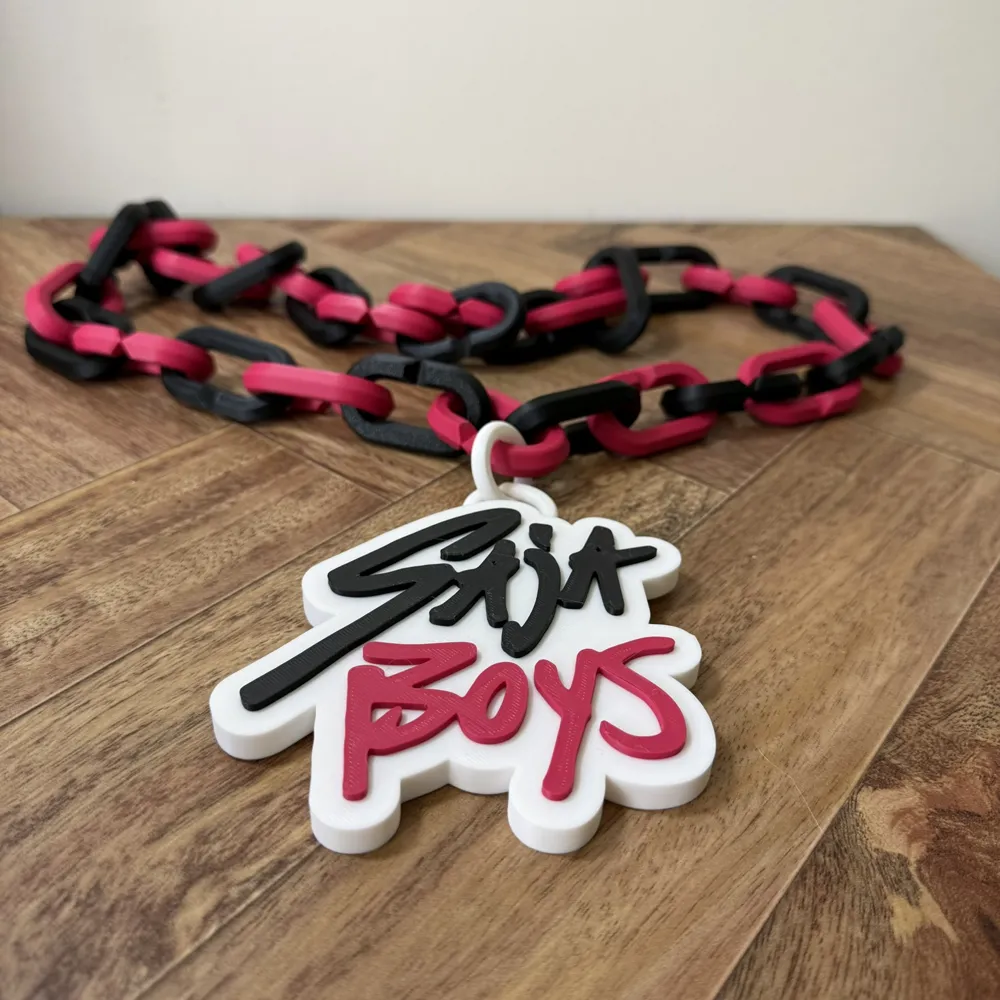 Saja Boys Hype Chain Pendant - Free 3D Print Model - MakerWorld