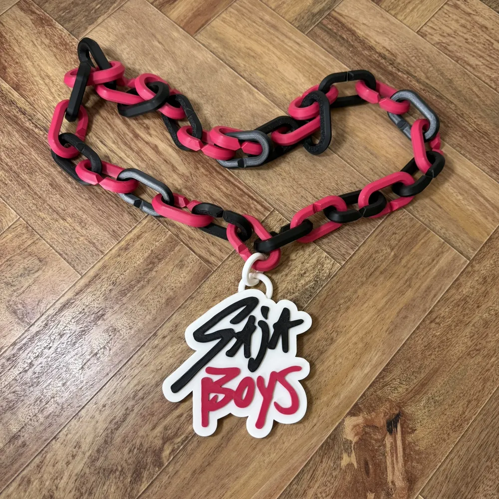 Saja Boys Hype Chain Pendant - Free 3D Print Model - MakerWorld