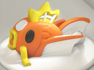 Zombie Magikarp - No Support - Pokemon by hildi3d - MakerWorld