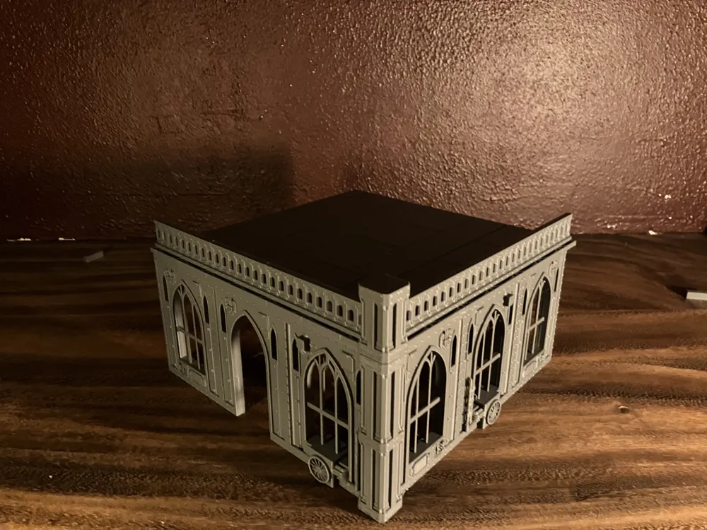 Gothic Storefront Intact Wargame Terrain Type 2 by Wernstrom Designs ...