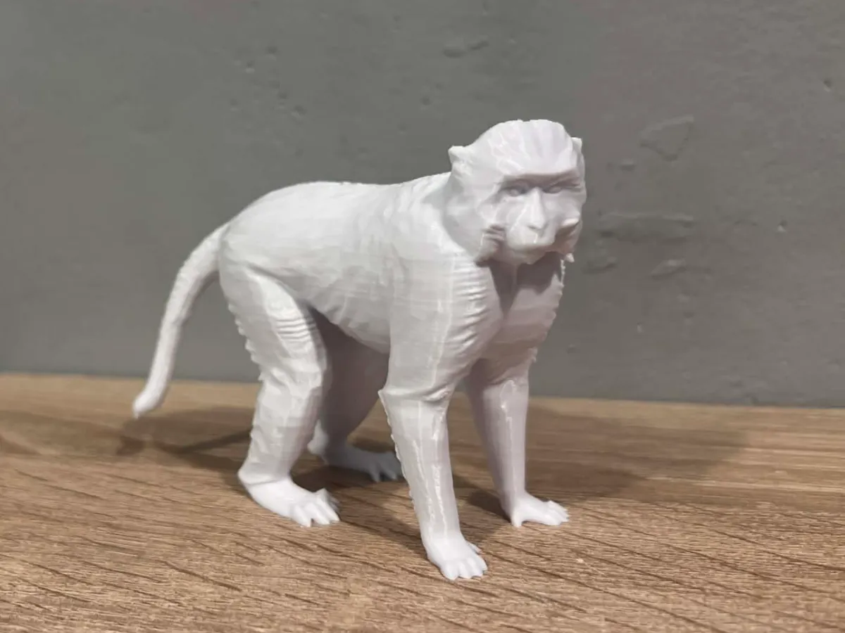 Macaque Monkey - Animal - Free 3D Print Model - MakerWorld