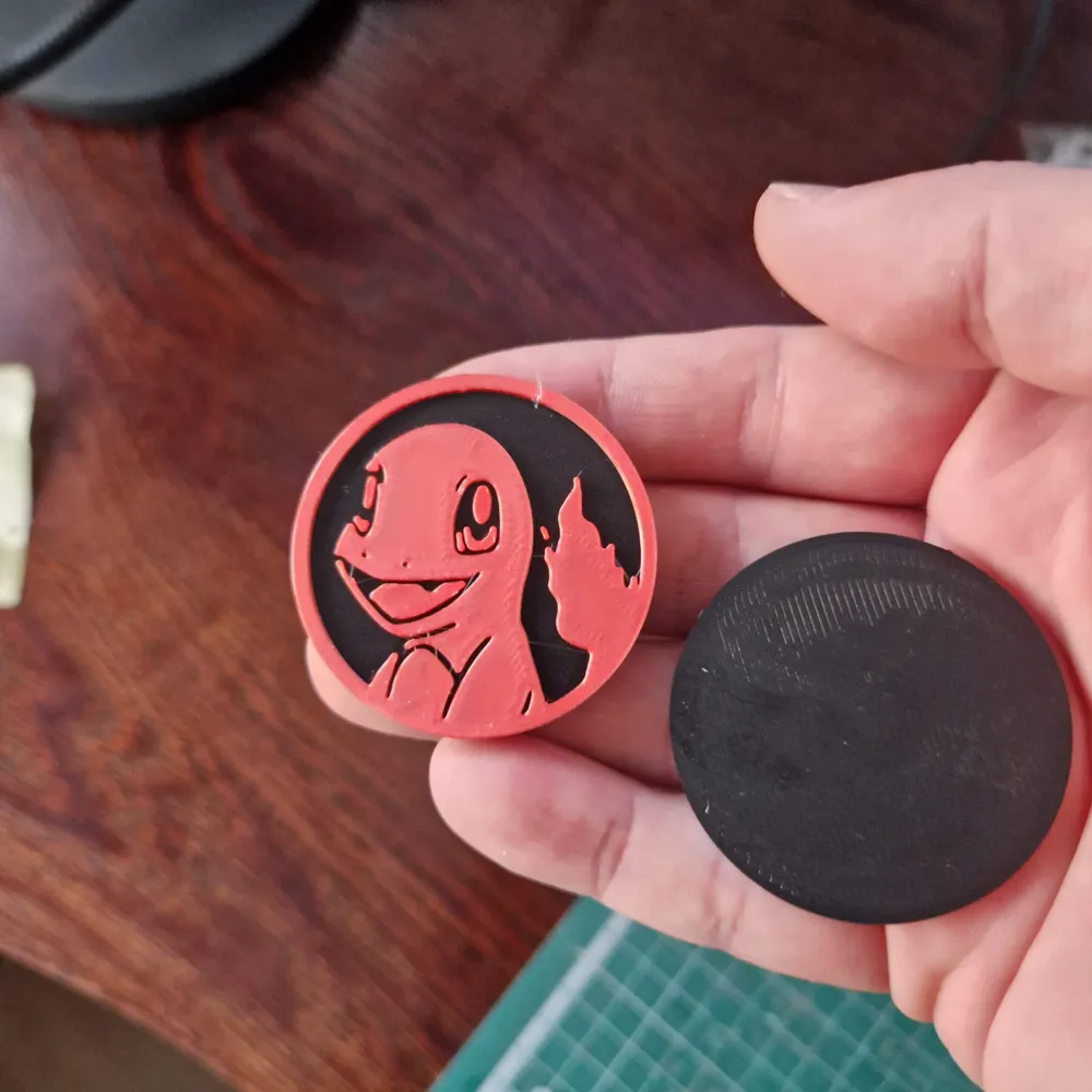 Charmander Pokemon Coin by Kryator - MakerWorld