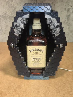 Whiskey Display Box by The Patient Maker MakerWorld: Download Free 3D ...