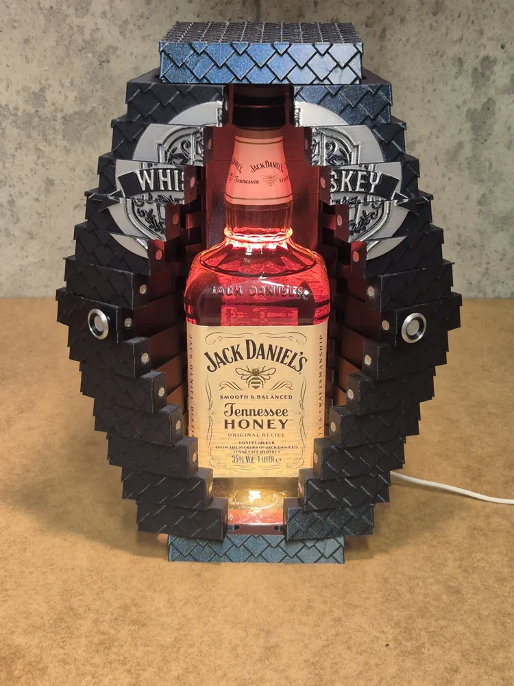 Whiskey Display Box by The Patient Maker MakerWorld: Download Free 3D ...
