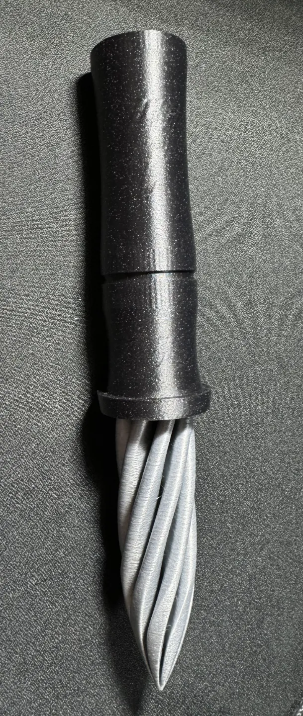 Helix Retractable Dagger by AJAX3D - MakerWorld