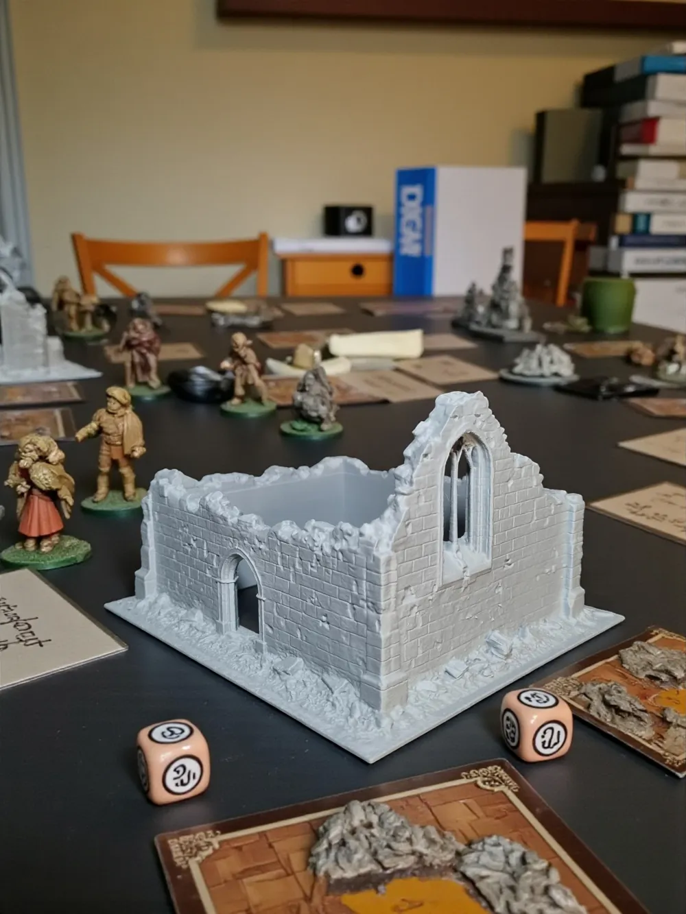 Gothic Ruin wargame scenery – Chapel Module by Tresor3D MakerWorld: Download Free 3D Models