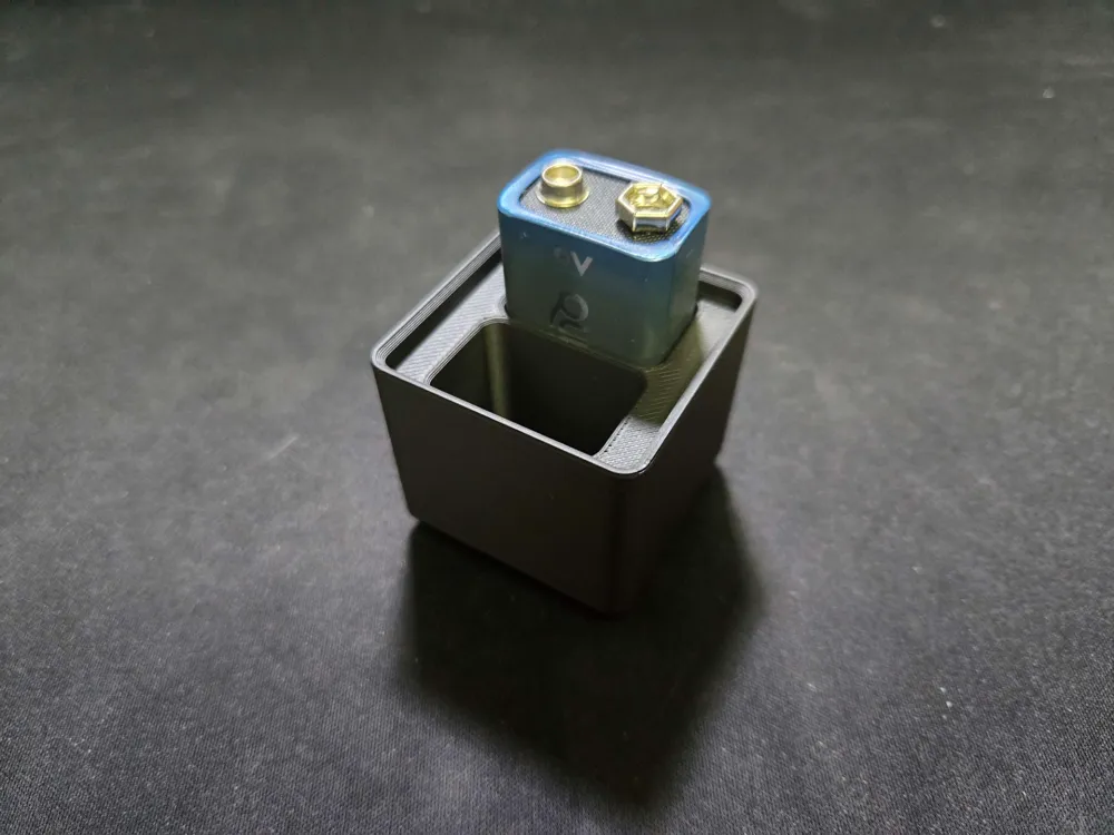 Gridfinity - Battery holder (9V type) by Maxim Srour - MakerWorld