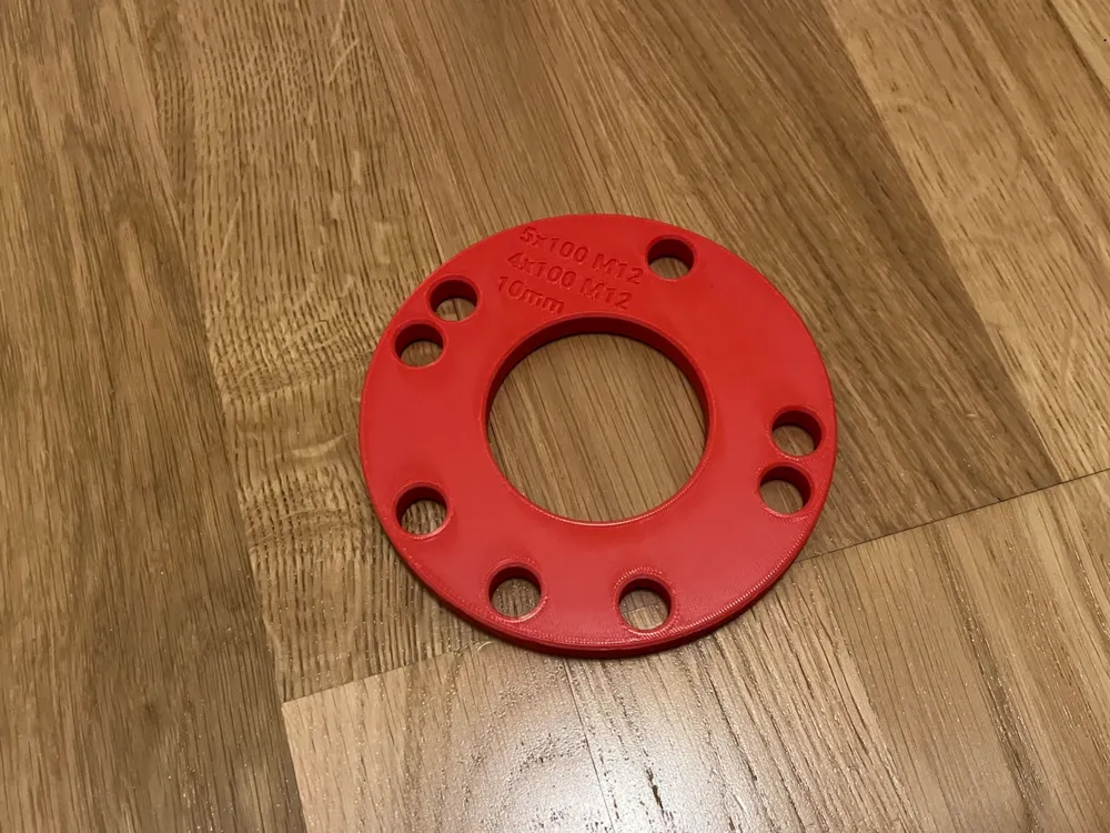 Wheel Spacers for 5x100 and 4x100 bolt patterns by EngineerPro - MakerWorld