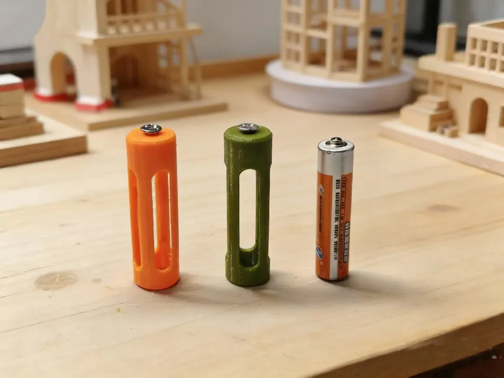 AAA to AA Battery Adapter Casing - Free 3D Print Model - MakerWorld