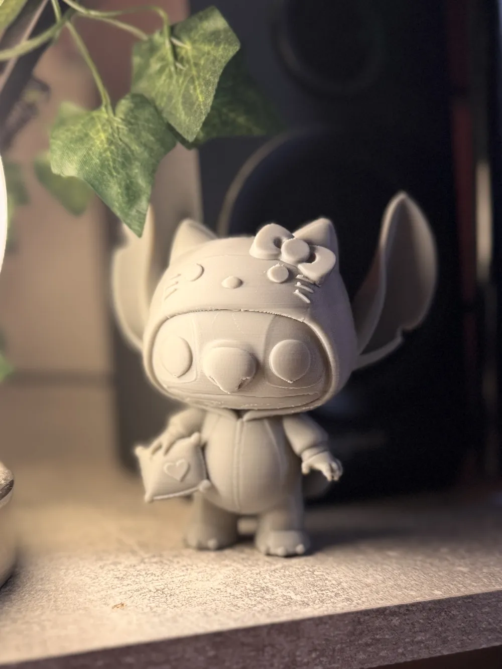 Stitch in Hello Kitty costume - Free 3D Print Model - MakerWorld
