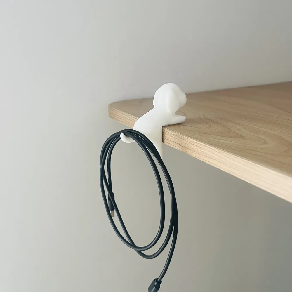 Dog-Shaped Desk Hook - Cable Organizer by Mech3DPrinting MakerWorld ...