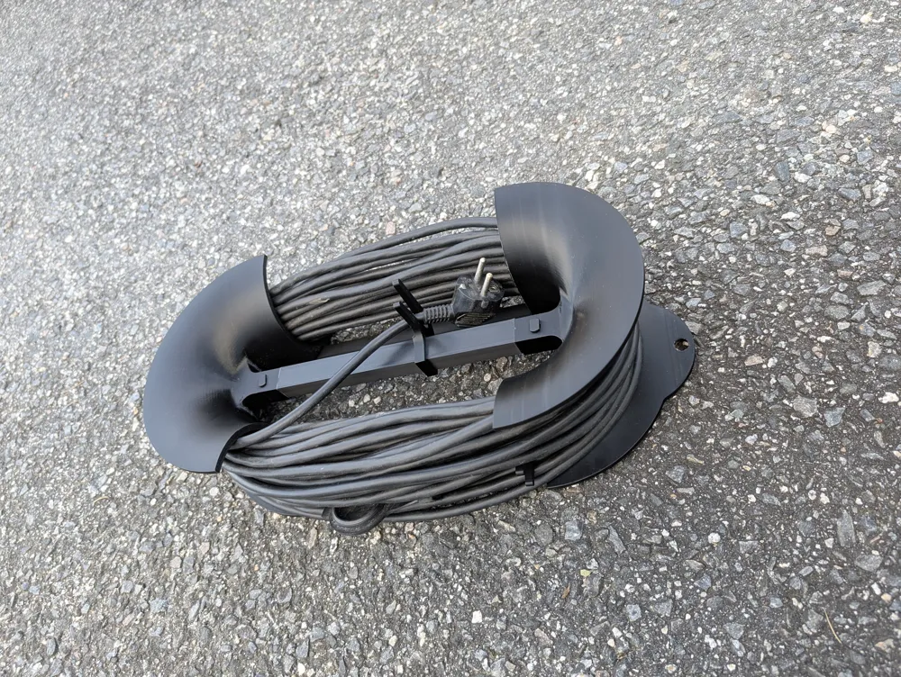 Extension cord / cable / winder and organizer - Free 3D Print Model ...