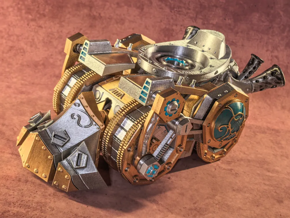 Leviathan Mk II, Mecha Tank - WOW by sarwtin MakerWorld: Download Free ...