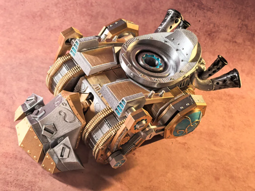 Leviathan Mk II, Mecha Tank - WOW by sarwtin MakerWorld: Download Free ...