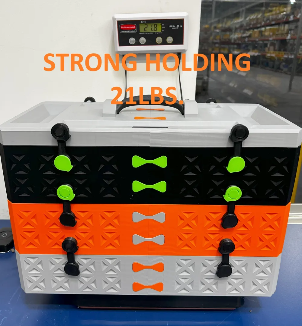 Ultimate Modular Hobby Toolbox –Customizable - Free 3D Print Model ...