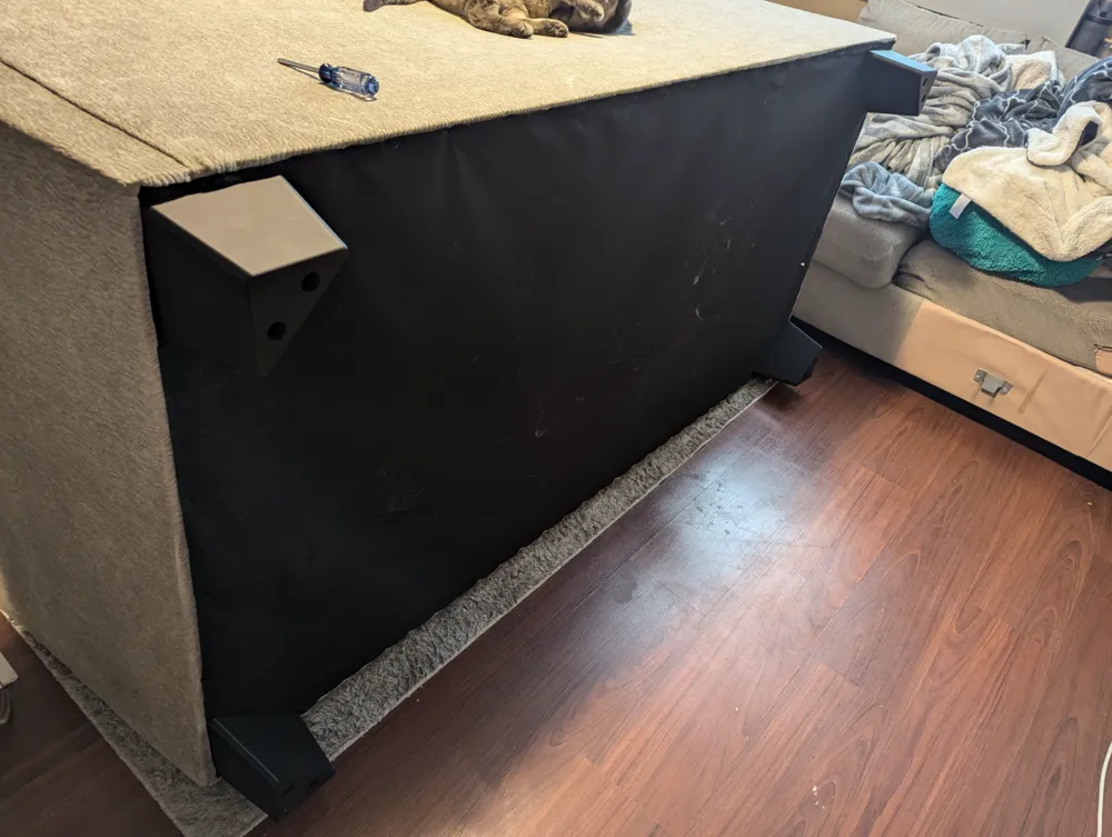 Strong Couch Feet (homemade furniture/replacement) - Free 3D Print ...