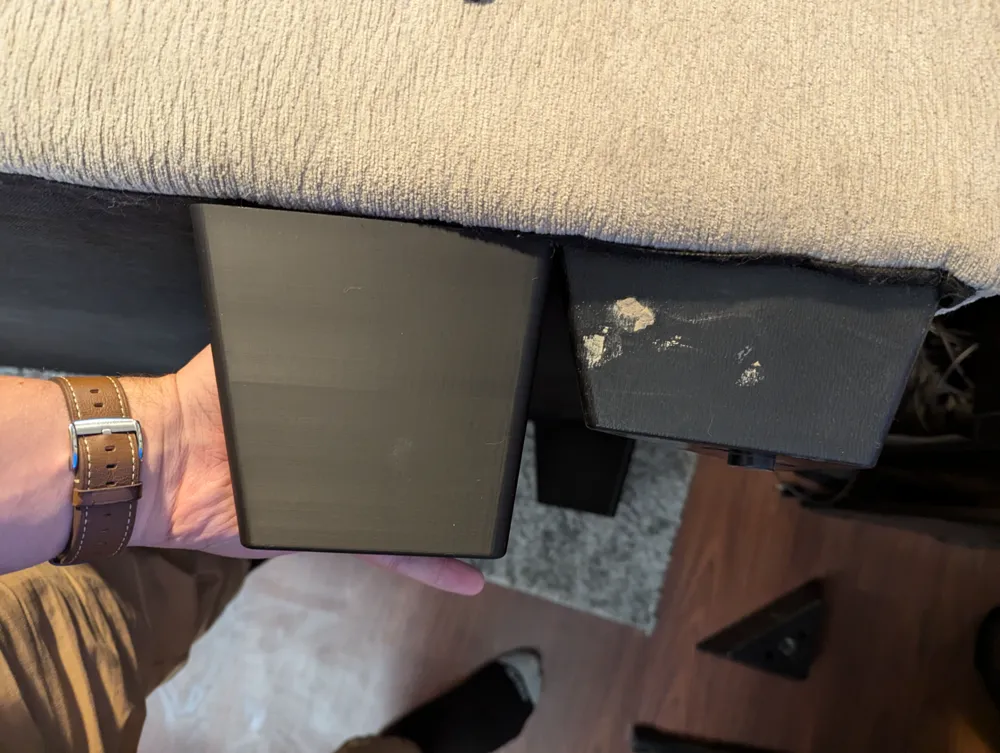 Strong Couch Feet (homemade furniture/replacement) - Free 3D Print ...