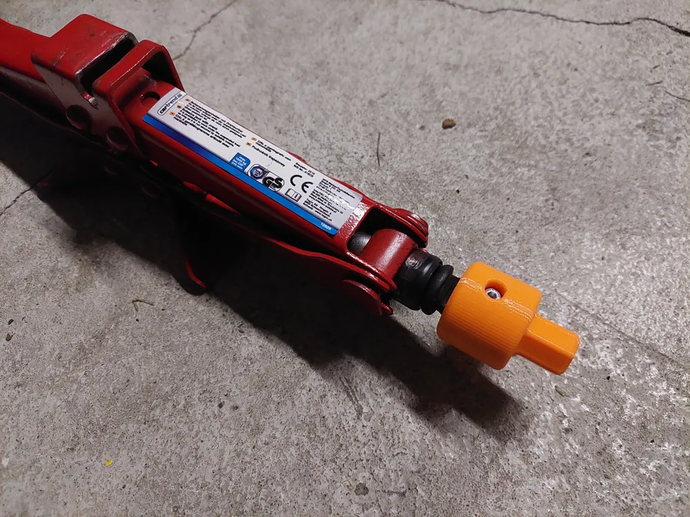car jack hex socket drive adapter by 3DMachinist MakerWorld: Download ...