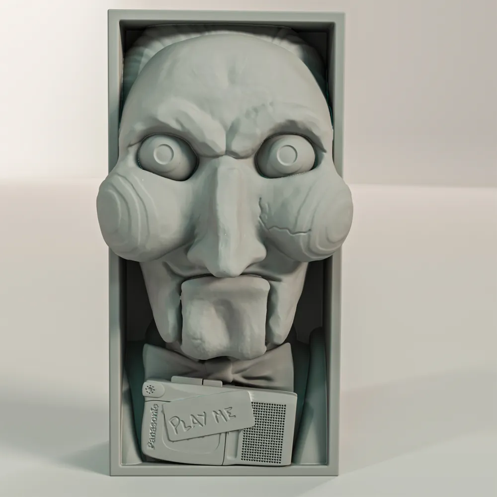 Billy the Puppet Book Nook e Wall Mount - Free 3D Print Model - MakerWorld