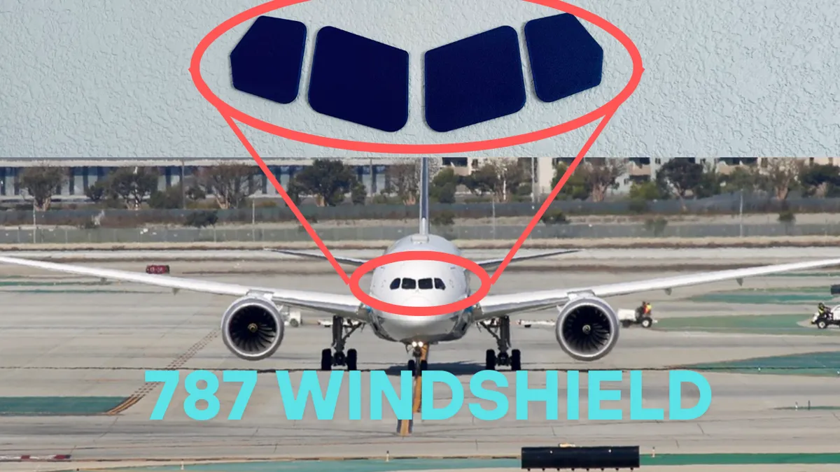 787 Cockpit Windshield Wall Decoration | Scalable - Free 3D Print Model - MakerWorld