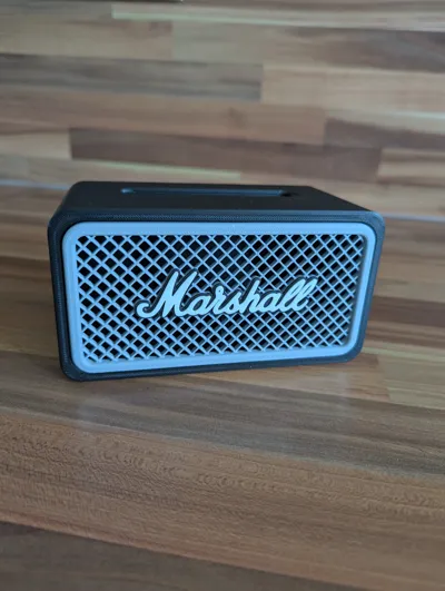 Music amplifier for mobile phone in style Marshall by Dava MakerWorld ...