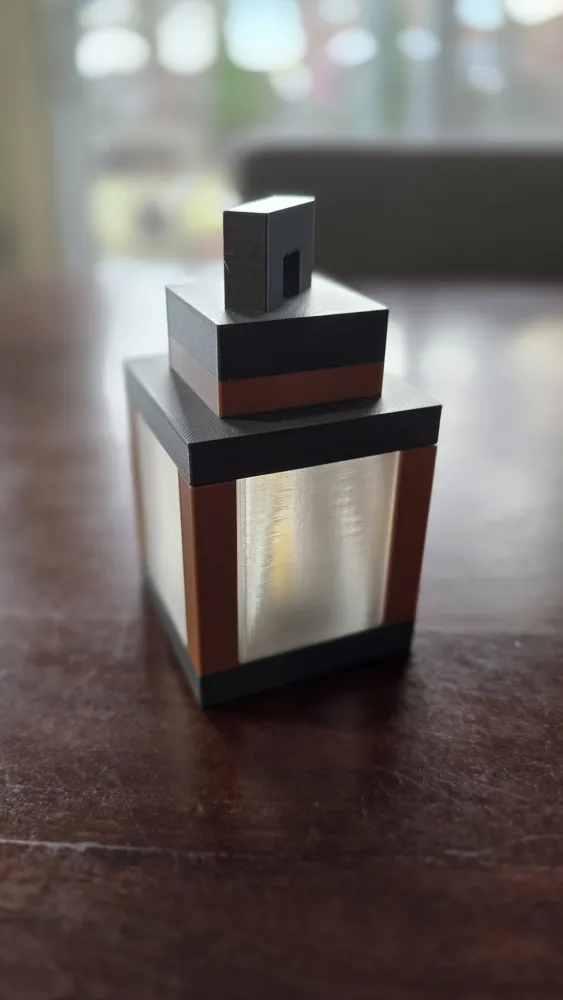 Minecraft Lantern - Free 3D Print Model - MakerWorld
