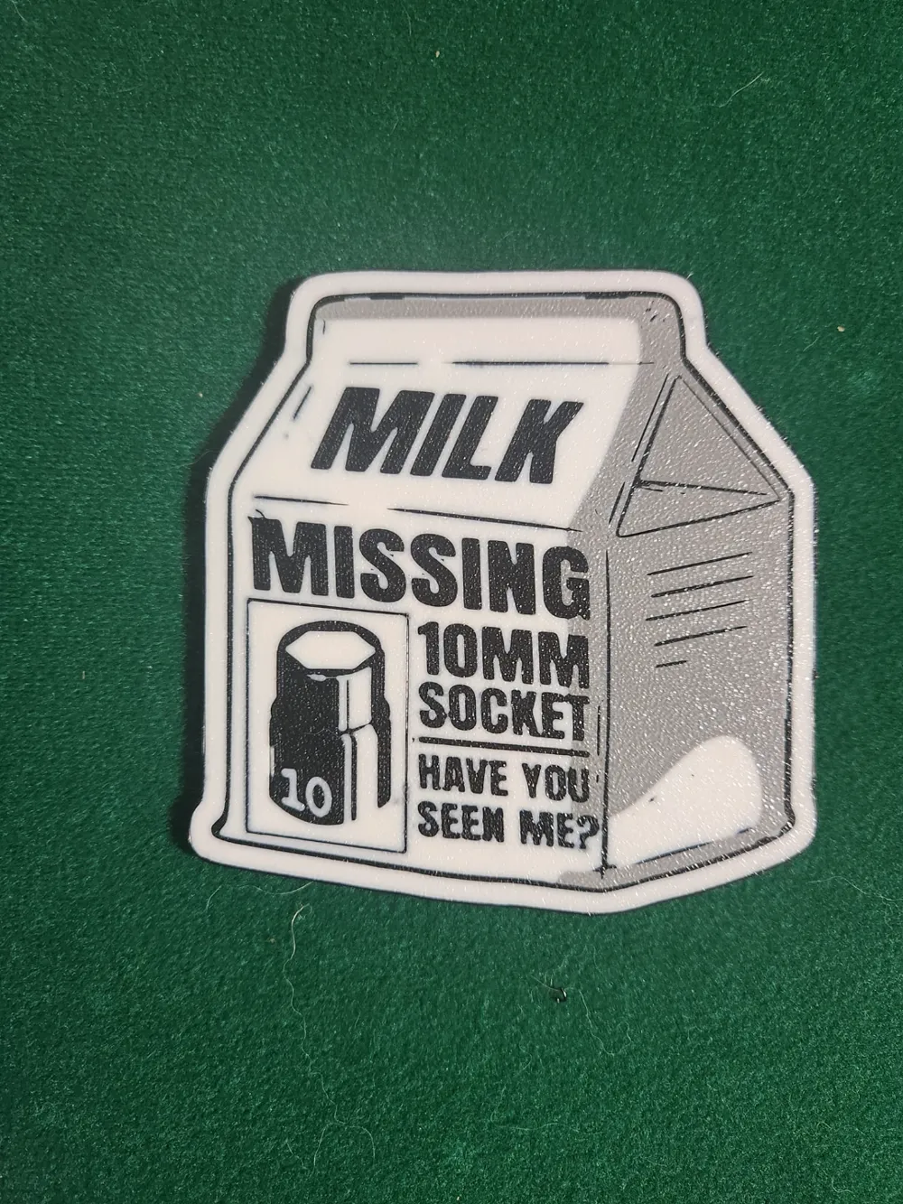 10mm missing milk carton magnet by MemeDaddy - MakerWorld
