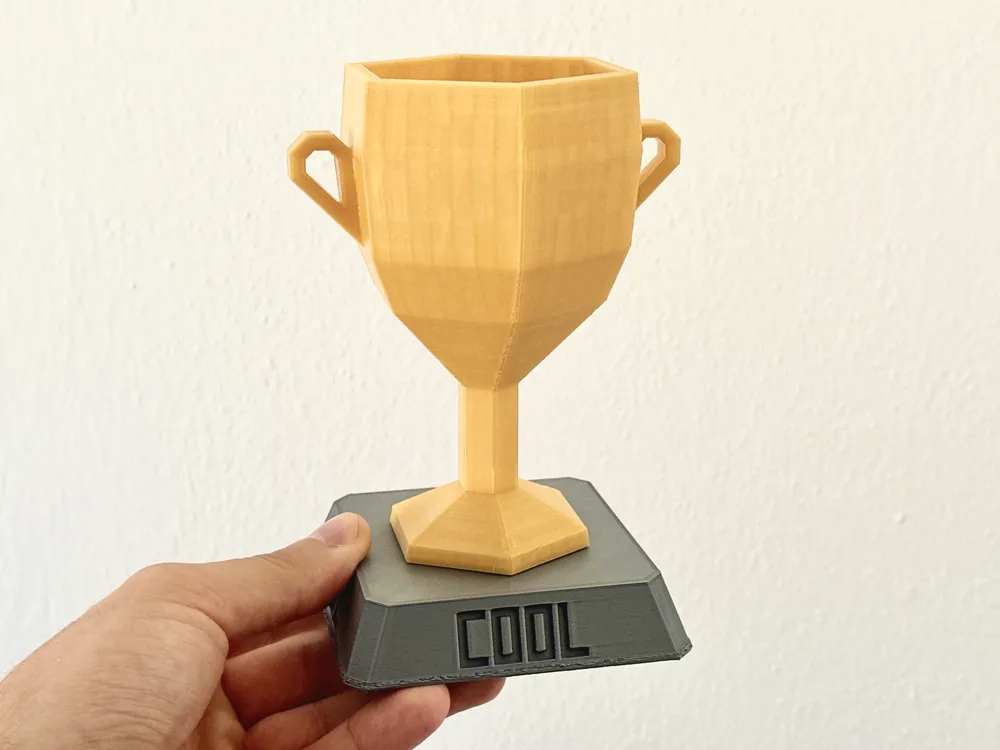 Cool LowPoly Trophy by marekzeman91 - MakerWorld