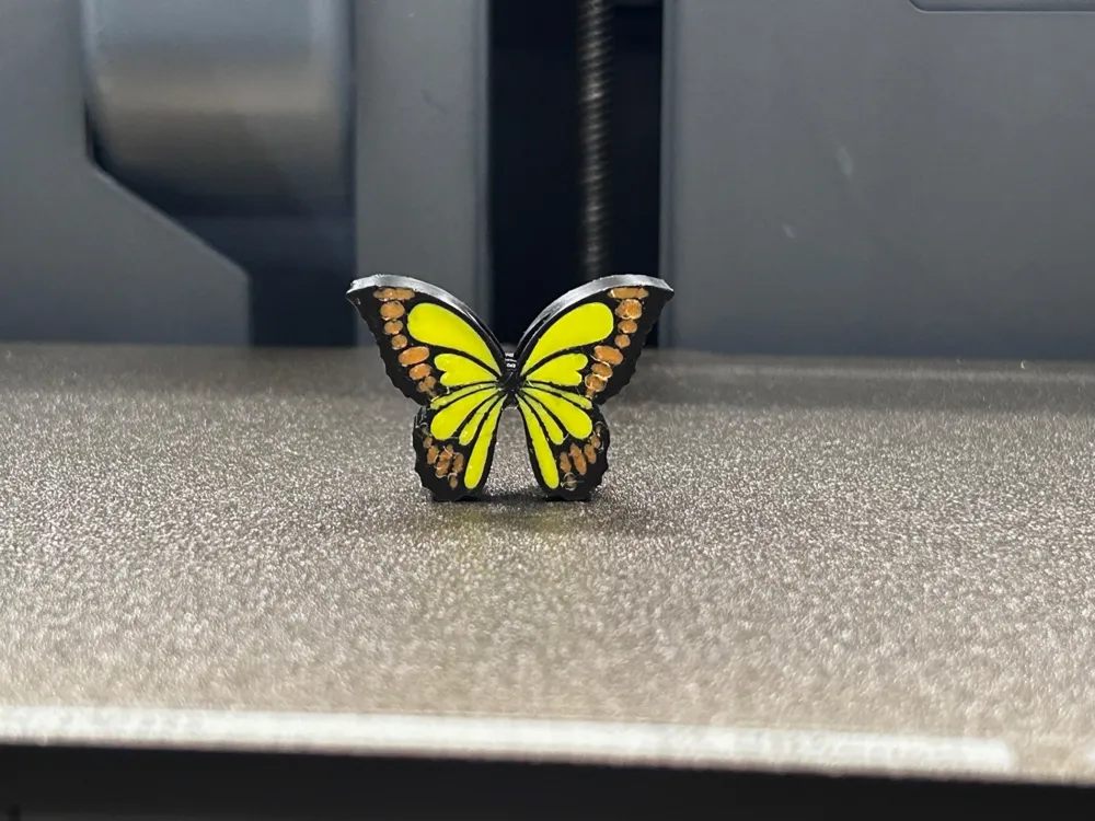 Butterfly Stanley Straw Charm - Free 3D Print Model - MakerWorld