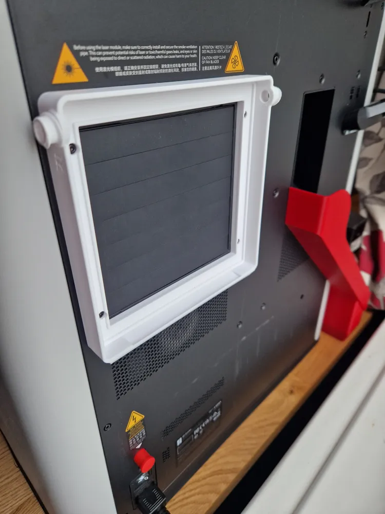 H2D Quick Release 100mm rear vent - Free 3D Print Model - MakerWorld