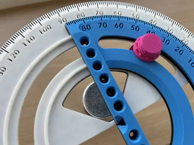 Dual Protractor - Free 3D Print Model - MakerWorld