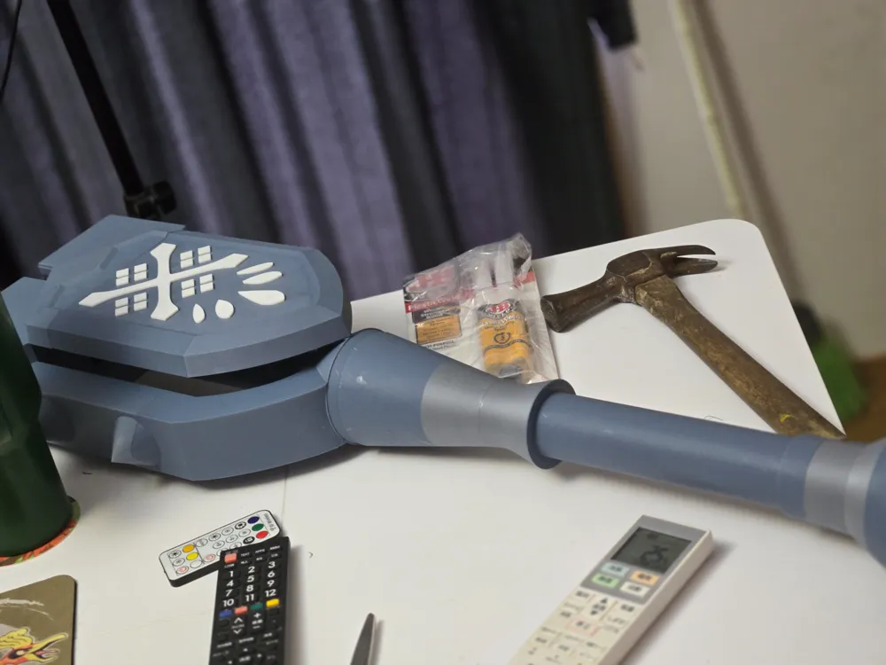 Bone Axe (Monster Hunter Rise Switch Axe) - BETA - Free 3D Print Model ...