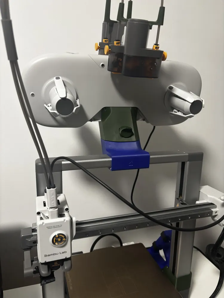 AMS Lite Top Mount for A1 new Mount with Screw Remixed by 3D Maker ...