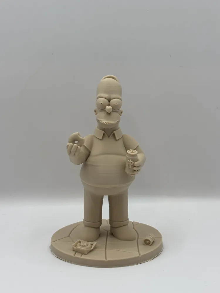 Homer Simpson - 3D Model - Free 3D Print Model - MakerWorld