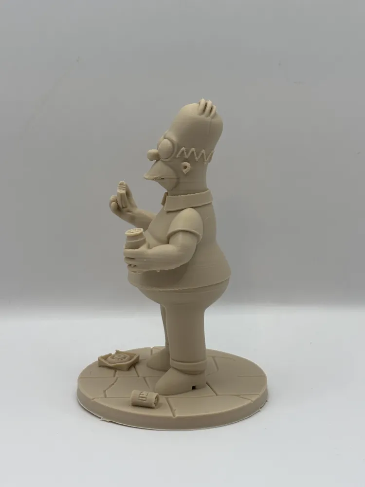 Homer Simpson - 3D Model - Free 3D Print Model - MakerWorld