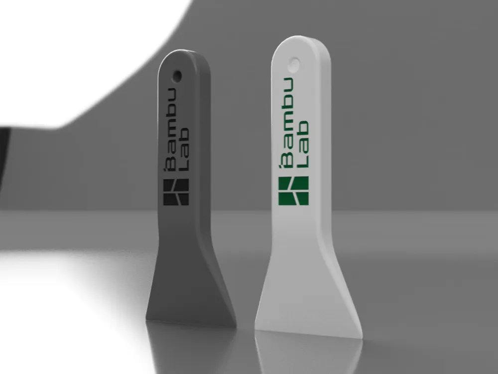 NEW Bambu Lab Bed Scraper, Two Versions by vajcnerd MakerWorld: Download Free 3D Models