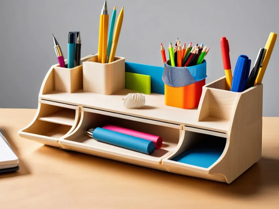 Desk Organizer with Three Drawers XL by S3D MakerWorld: Download Free ...