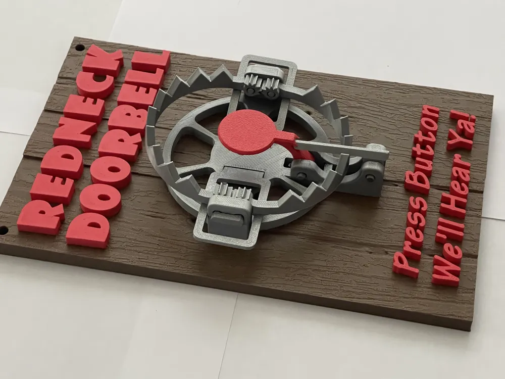 Redneck Doorbell - Free 3D Print Model - MakerWorld