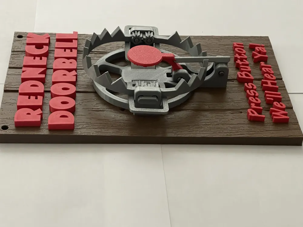 Redneck Doorbell - Free 3D Print Model - MakerWorld