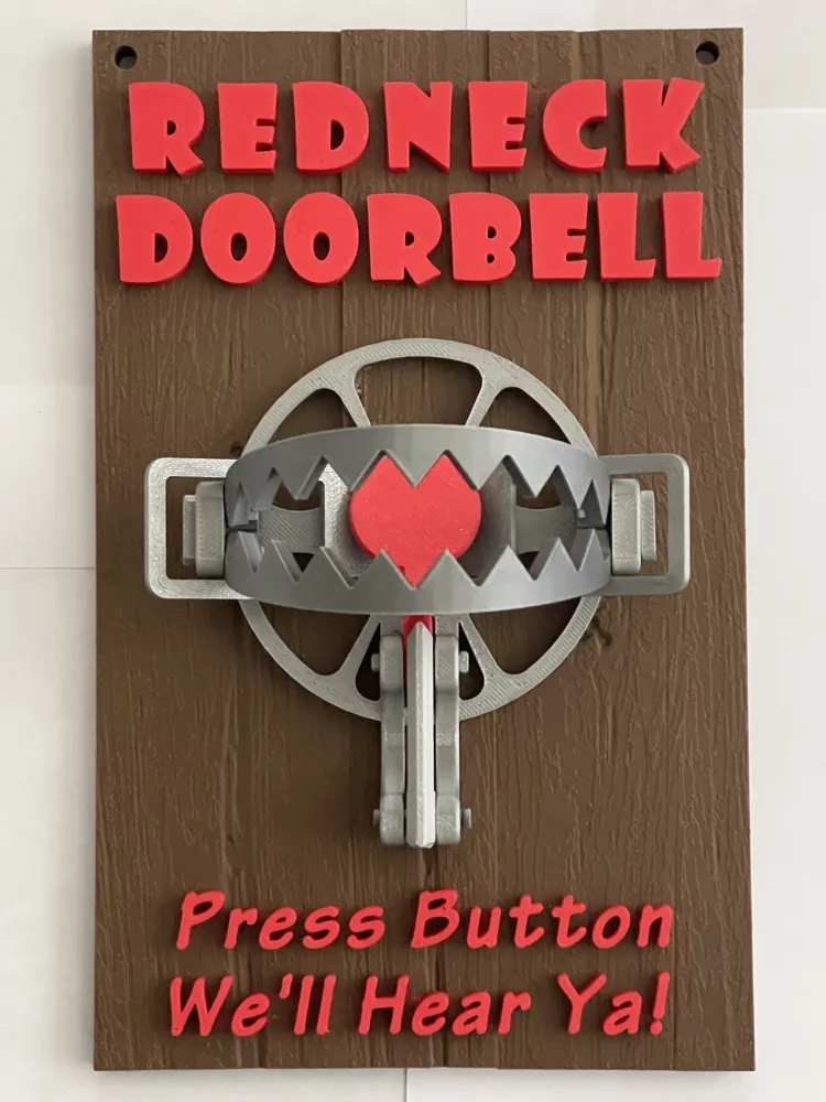 Redneck Doorbell - Free 3D Print Model - MakerWorld