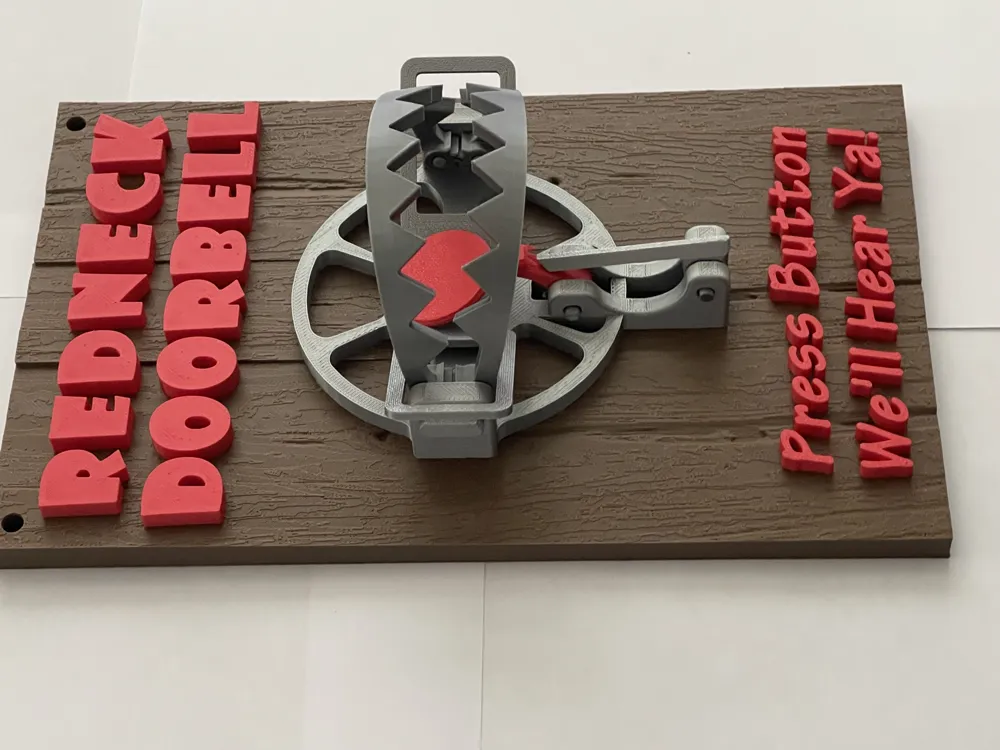 Redneck Doorbell - Free 3D Print Model - MakerWorld