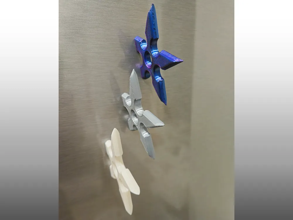 Ninja Star (Shuriken) – Full & Magnetic Versions - Free 3D Print Model ...